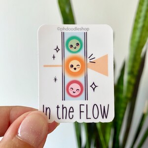 FLOW CYTOMETRY Vinyl Sticker Immunology Molecular and | Etsy