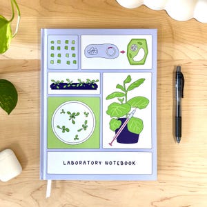 Plant Biology Laboratory Notebook | Cute Lab Book for Plant Biologists ...