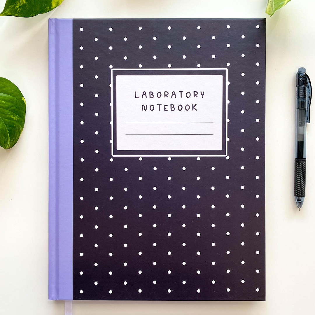 Polkadot Laboratory Notebook | Cute Notebook for Laboratory Scientists ...