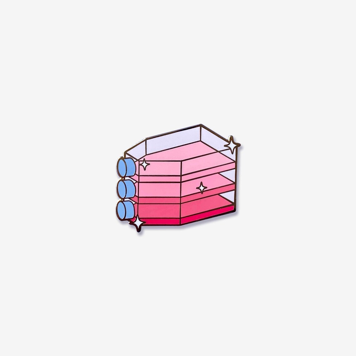 Cell Culture Flasks Enamel Pin | Cute Cell Biology Pin for Laboratory ...