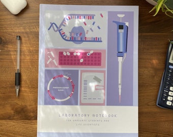 Back to School Science Composition Science Notebook /personalized Lined ...