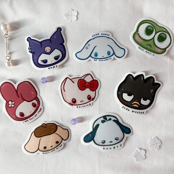 Cute Small Kawaii Stickers - Etsy