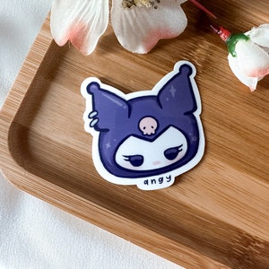 Unhinged Animal Besties Stickers Kawaii Cute Funny Sayings Art Anime ...