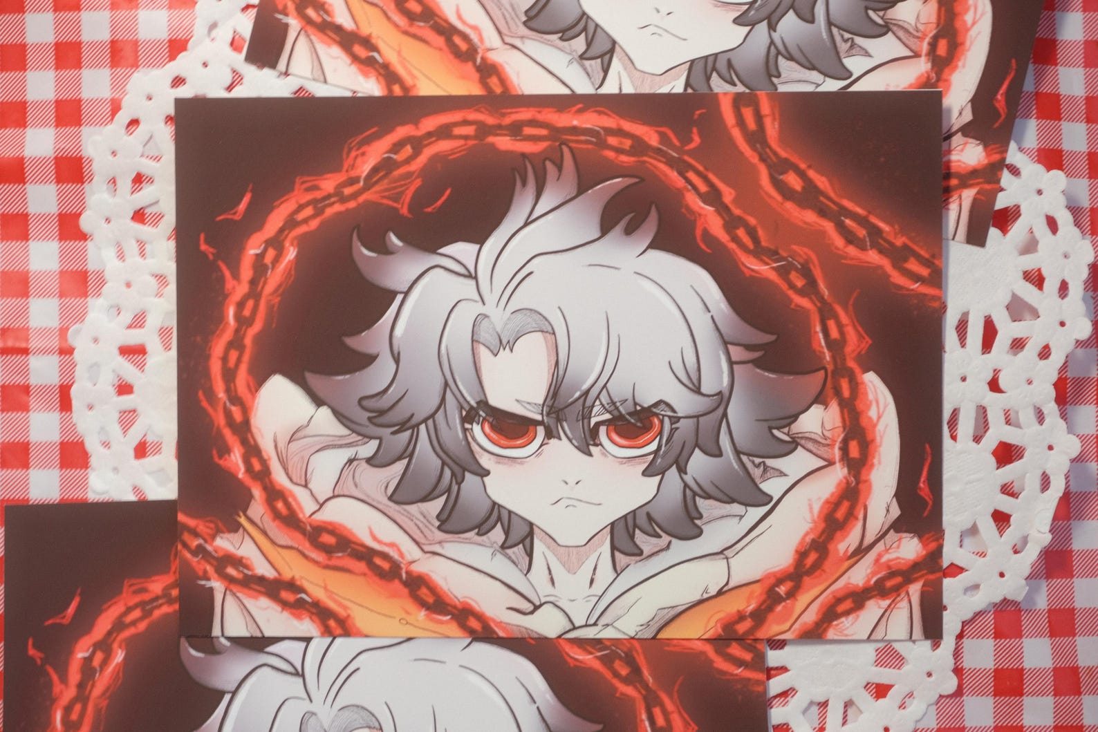 RDO GCHIAKTA CHAINS Anime Art Print (7 X 5) || Trashpunk Manga Poster ...