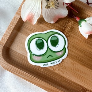 Unhinged Animal Besties Stickers Kawaii Cute Funny Sayings Art Anime ...