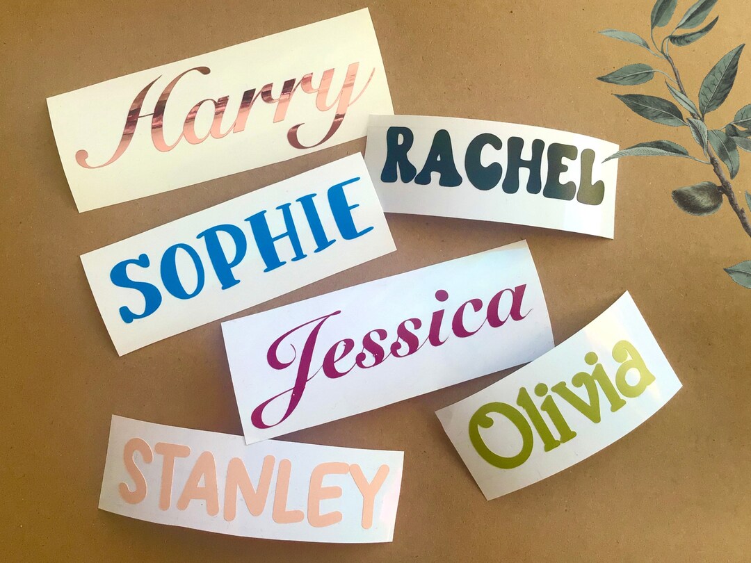 Personalised Birthday Party Name Labels, Party, Thank You Stickers ...
