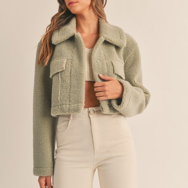 Wool Cropped Jacket - Etsy