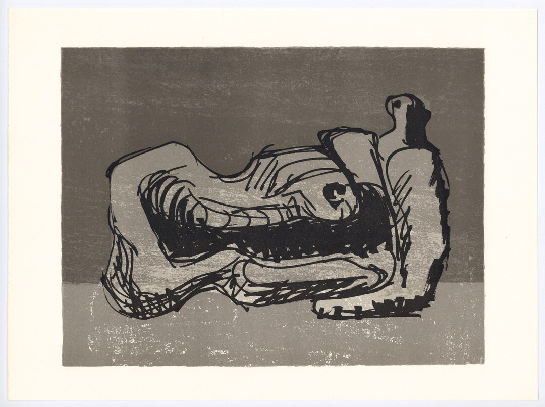 Original Limited Edition Henry Moore Lithograph - Etsy