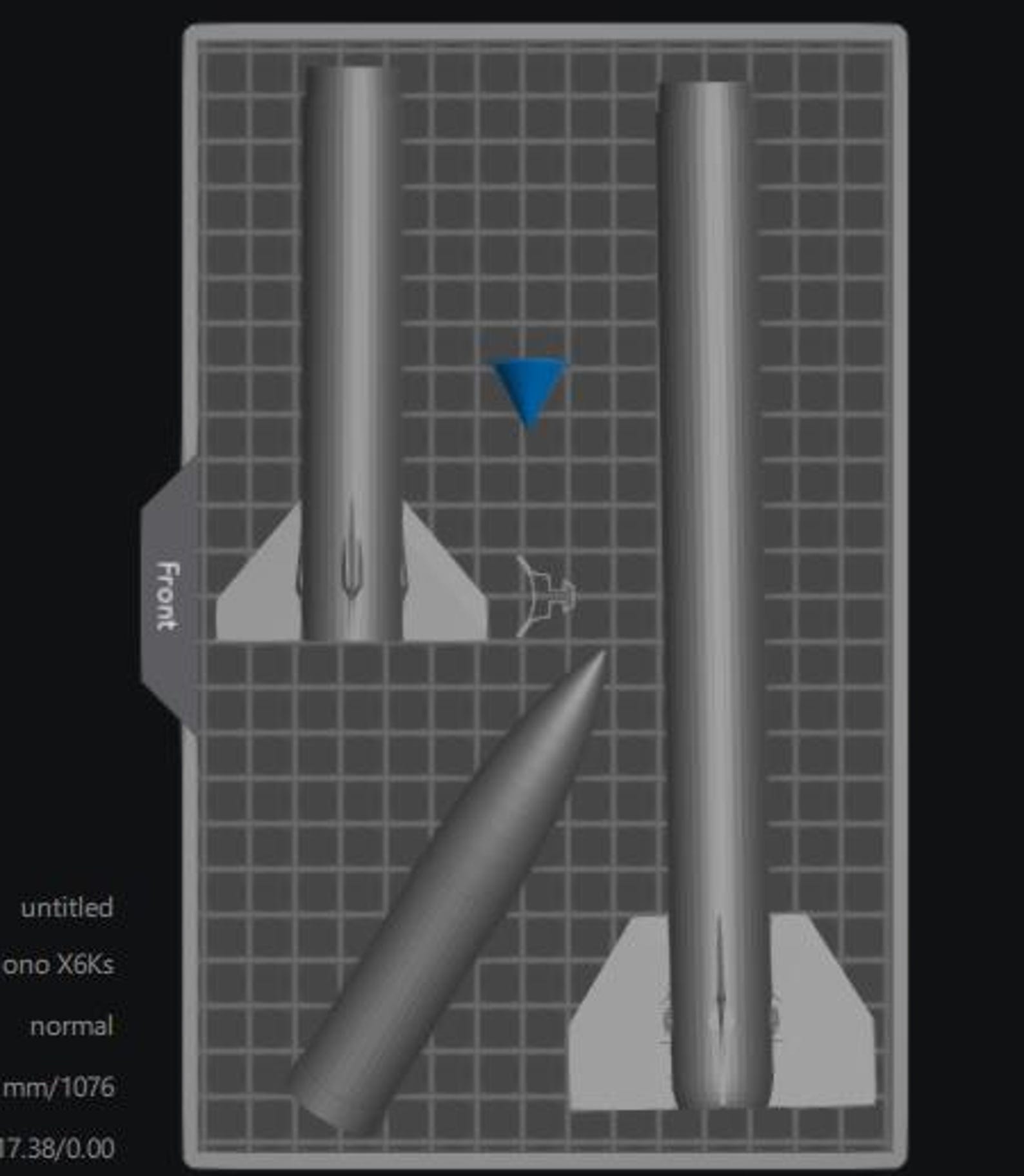Big Rocket 3D Resin Print, Gift Idea for Space Enthusiasts and ...