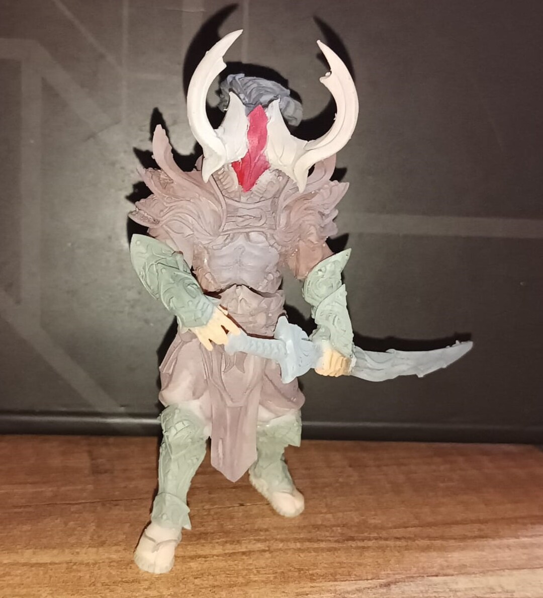 Goat Head Samurai 3D Printing, Mystical Masterpiece Far Eastern Warrior ...