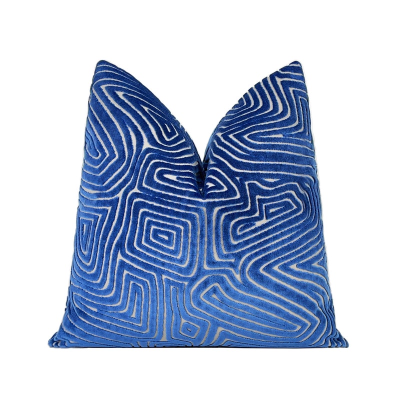 Cobalt Blue Pillows - Etsy