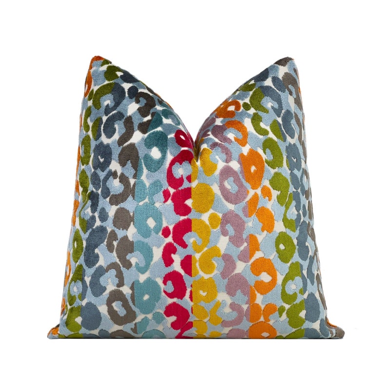 Multi Color Pillow - Etsy