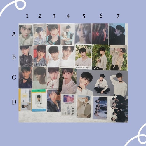 TXT Official Photocards - Etsy