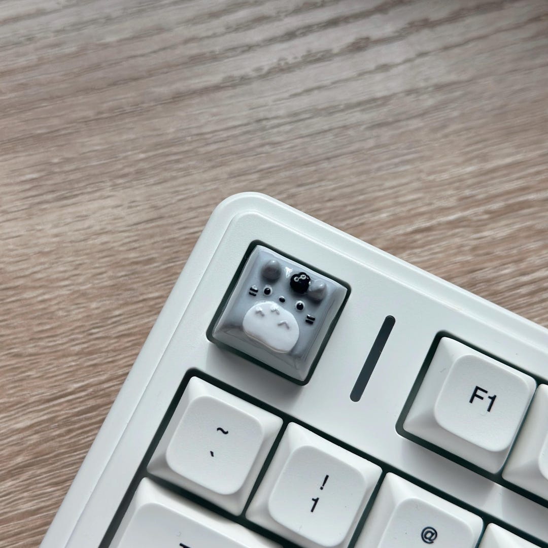 Totoro Keycap | Studio Ghibli - Etsy
