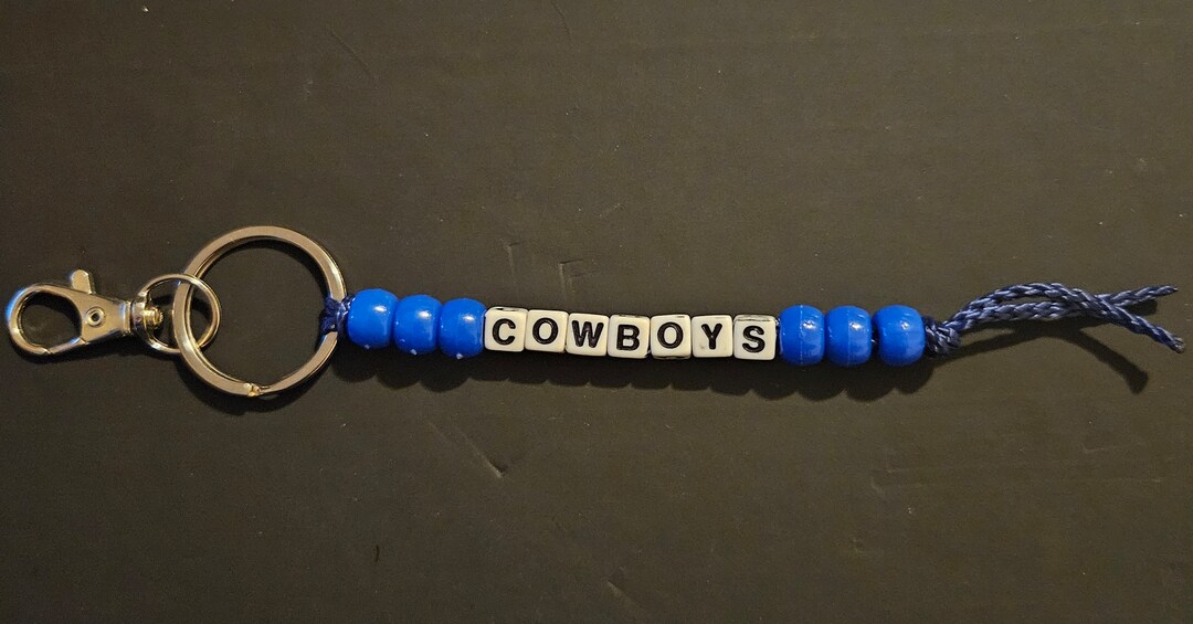 Dallas Cowboys Keychain - Etsy