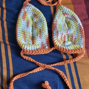 Simple Crochet Bikini Top Pattern - Etsy