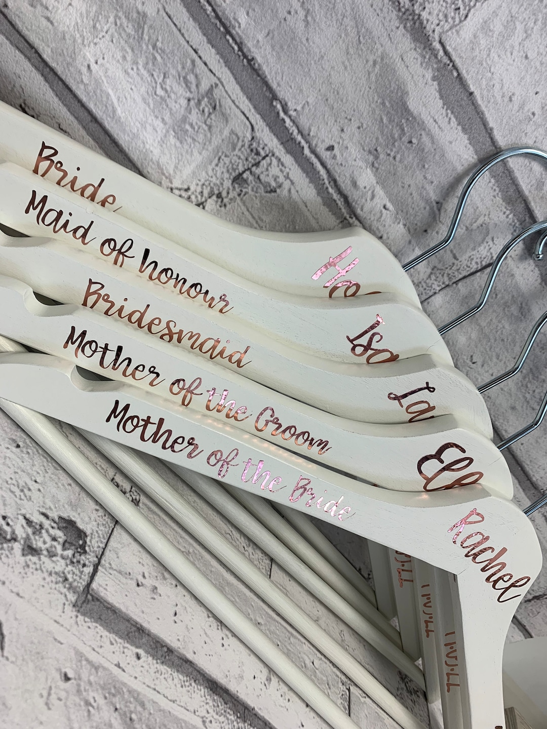 Personalised Wooden Coat Hangers - Etsy UK