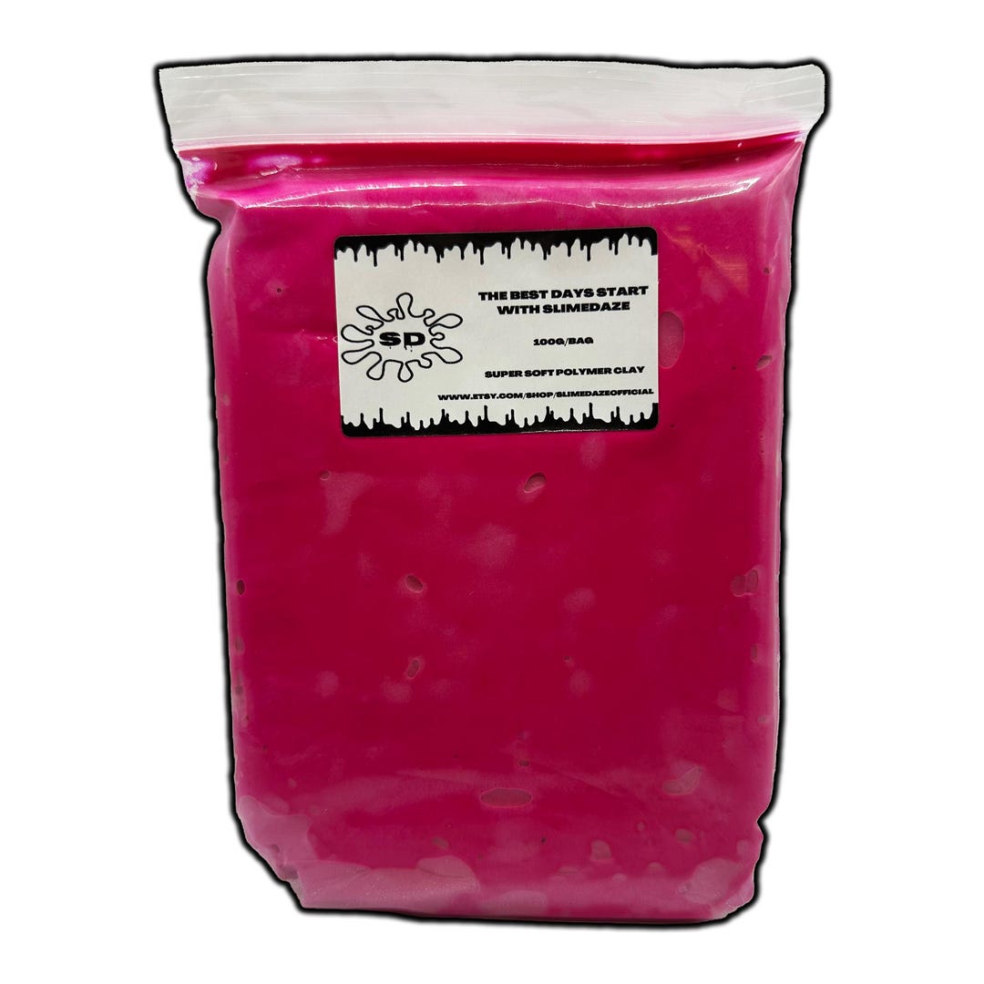 Red Lotus 100G Soft Foam Air Dry Clay, 100 Grams, Slime Clay, Crafting ...