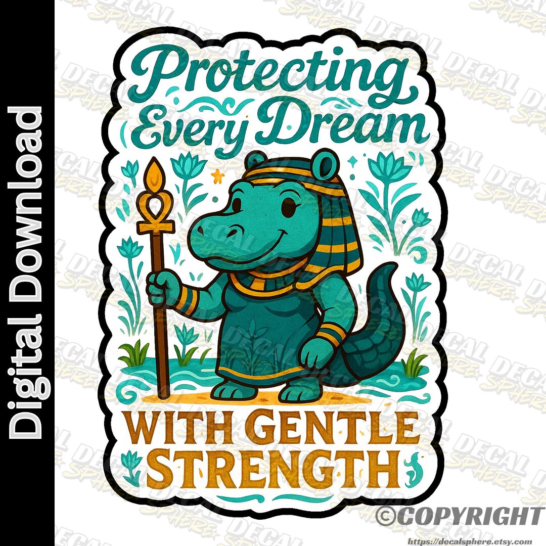 Taweret Protecting Every Dream With Gentle Strength | Funny Fun Pun PNG ...