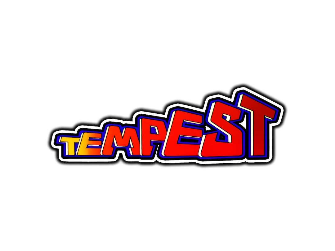 Tempest Arcade Logo #1 Waterproof Vinyl Sticker Decal Die-cut - Etsy