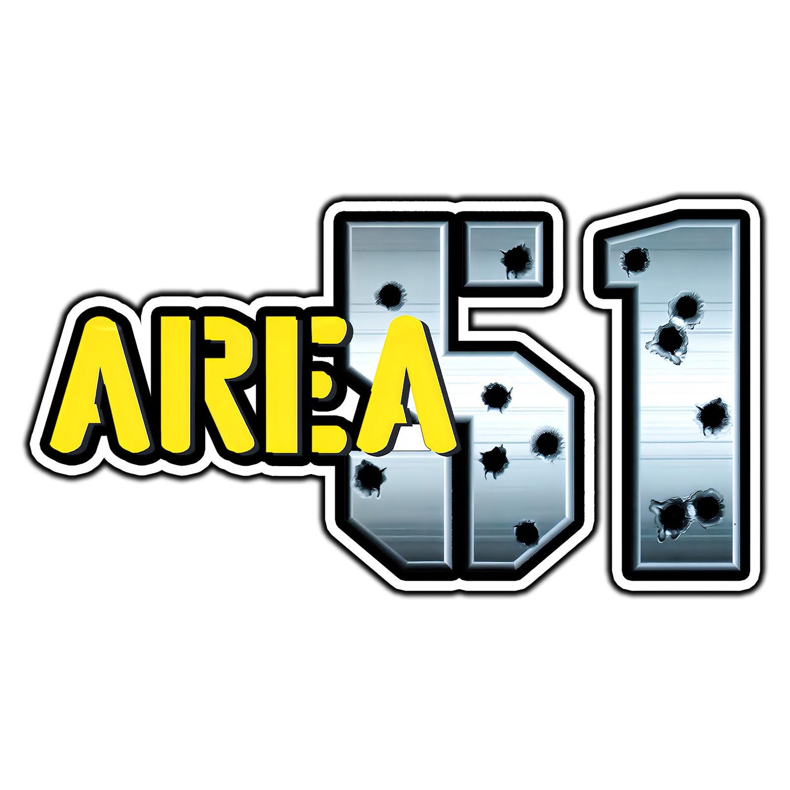3525 Area 51 Arcade Logo #1 Waterproof Vinyl Sticker Decal Die-cut - Etsy
