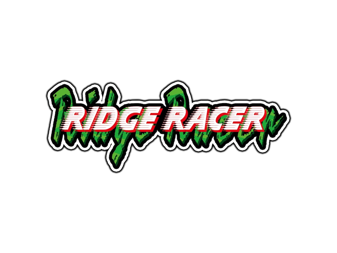 2892 Ridge Racer Arcade Logo Waterproof Vinyl Sticker Decal Die-cut - Etsy