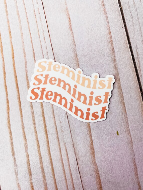 Steminist Sticker Stem Sticker Science Sticker Water Bottle - Etsy