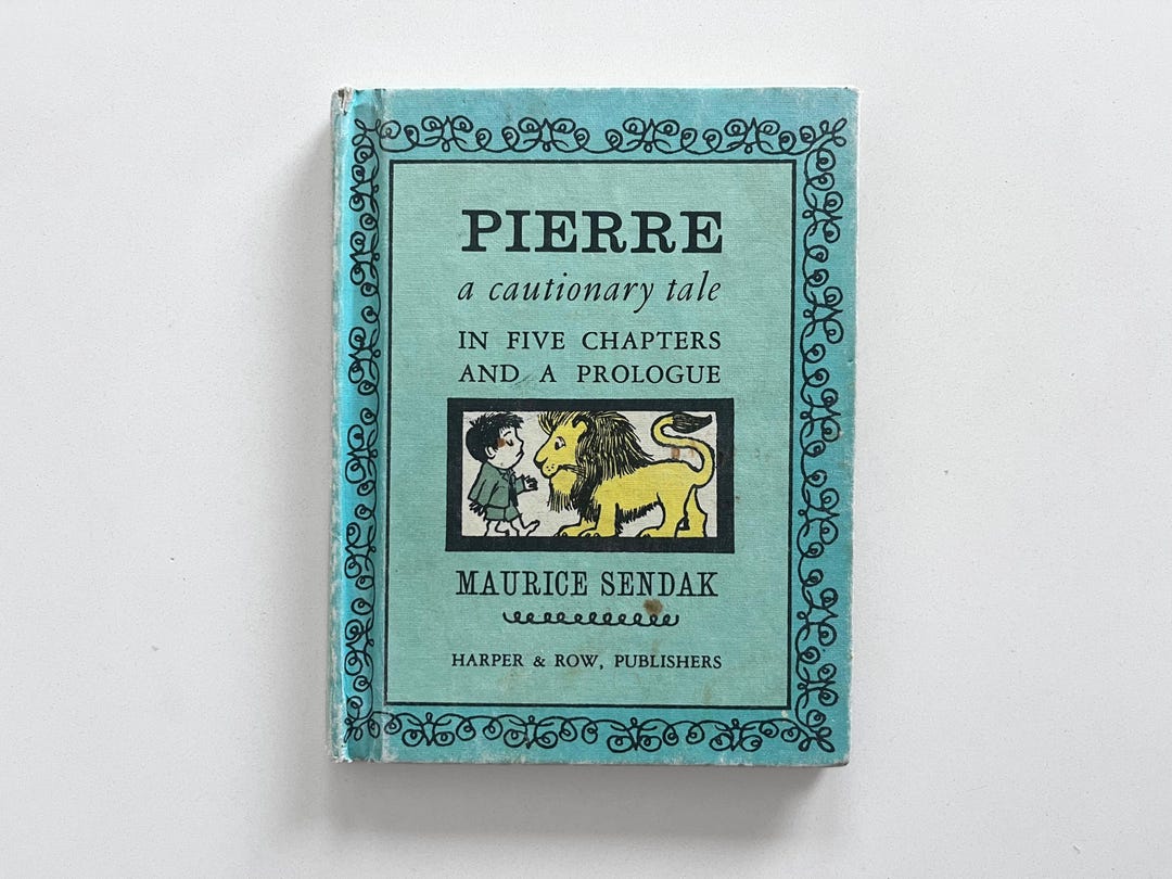 Pierre: A Cautionary Tale | Maurice Sendak | 1962 - Etsy