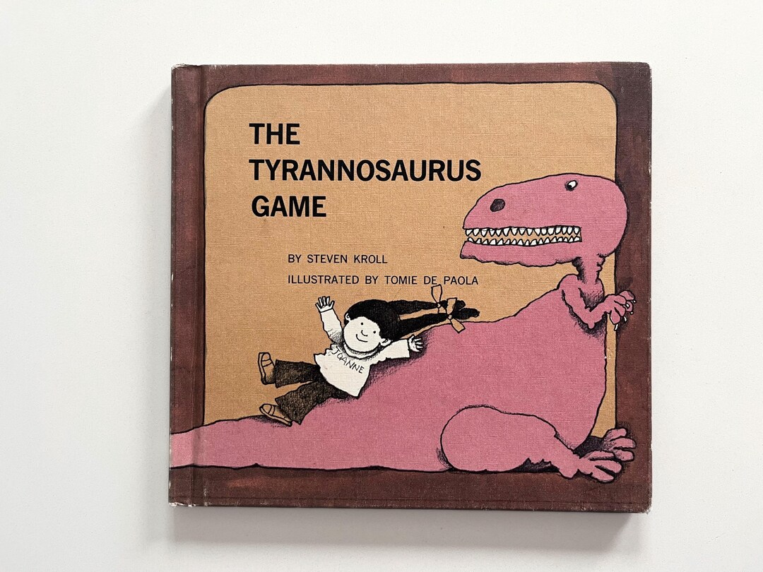 The Tyrannosaurus Game | Steven Kroll | Tomie De Paola | 1976 - Etsy