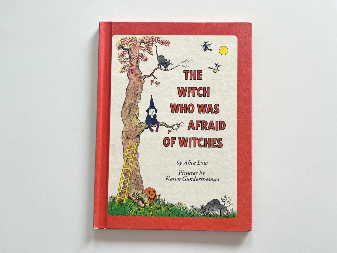 The Witch Who Was Afraid of Witches Alice Low 1978 - Etsy