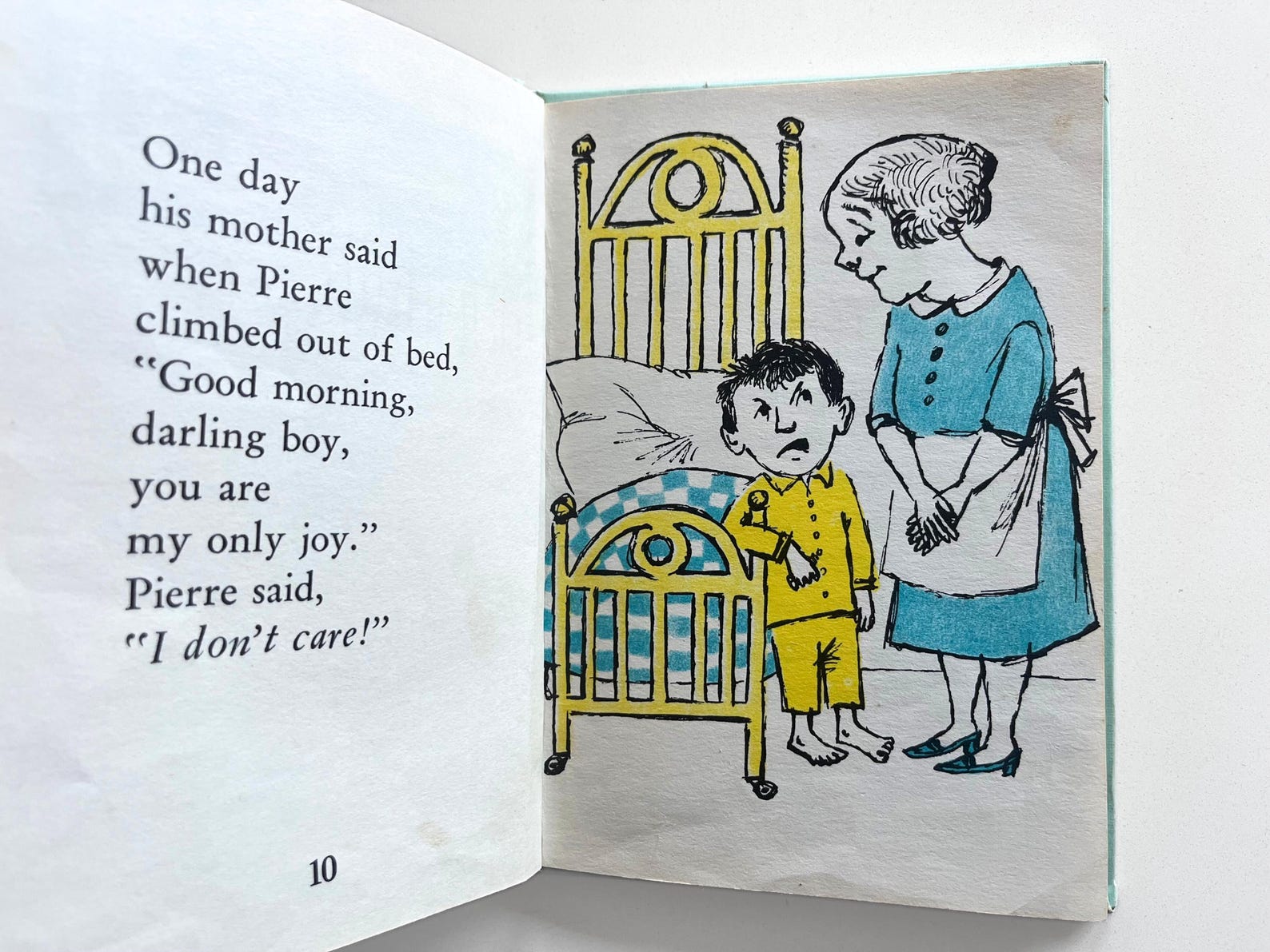 Pierre: A Cautionary Tale (1962) - Maurice Sendak, Vintage Children’s ...