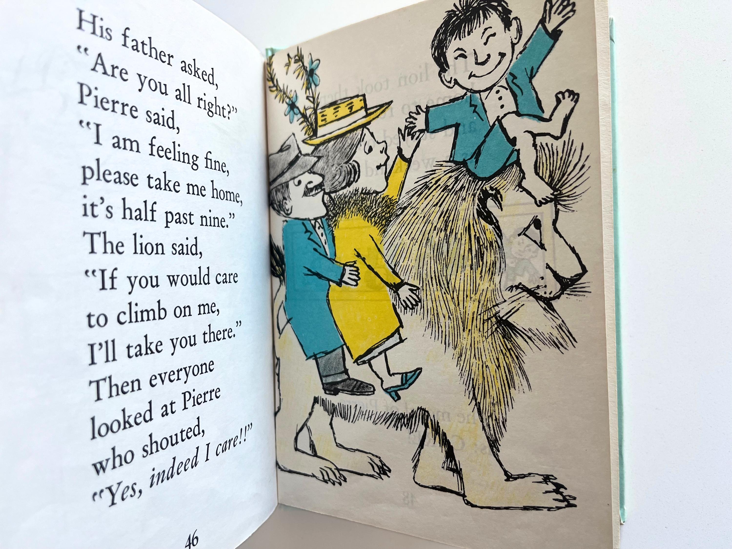 Pierre: A Cautionary Tale (1962) - Maurice Sendak, Vintage Children’s ...