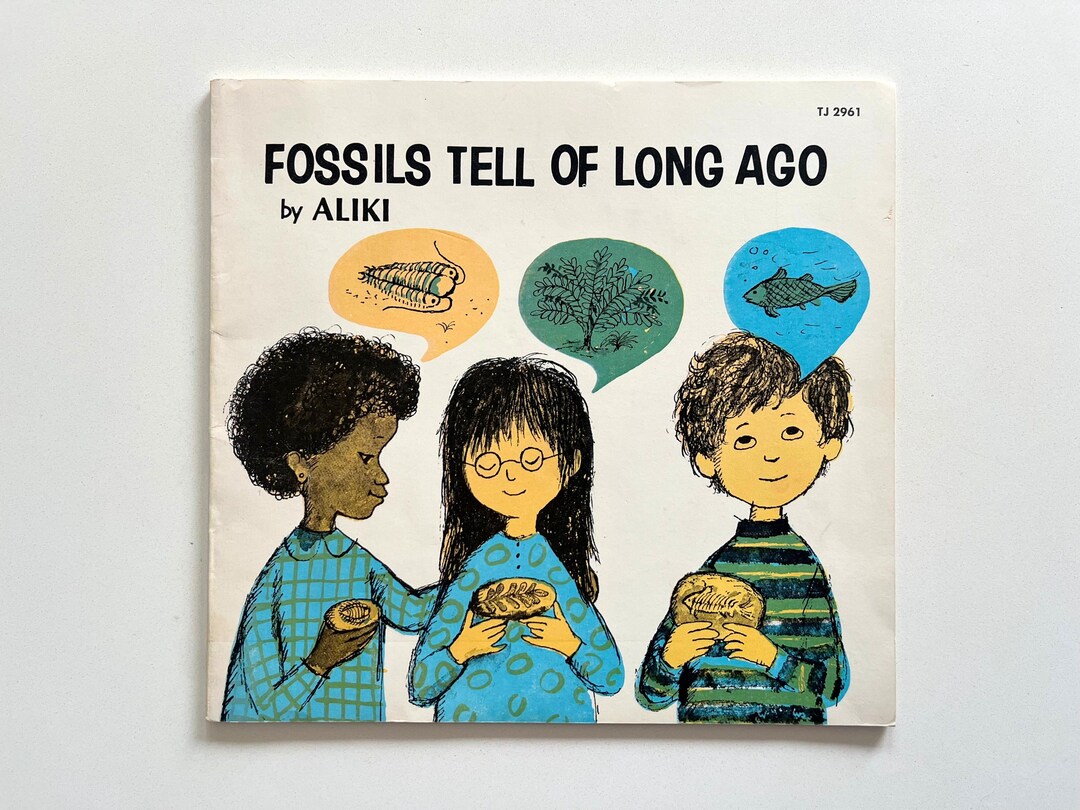 Fossils Tell of Long Ago | Aliki | 1972 - Etsy