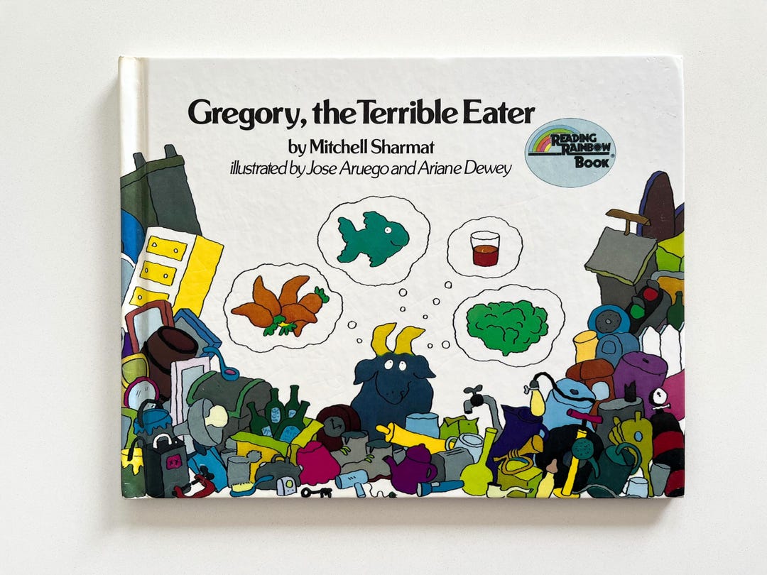Gregory, the Terrible Eater | Mitchell Sharmat | 1980 - Etsy