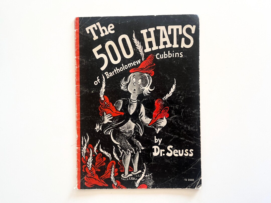 The 500 Hats of Bartholomew Cubbins | Dr. Seuss | 1938 - Etsy