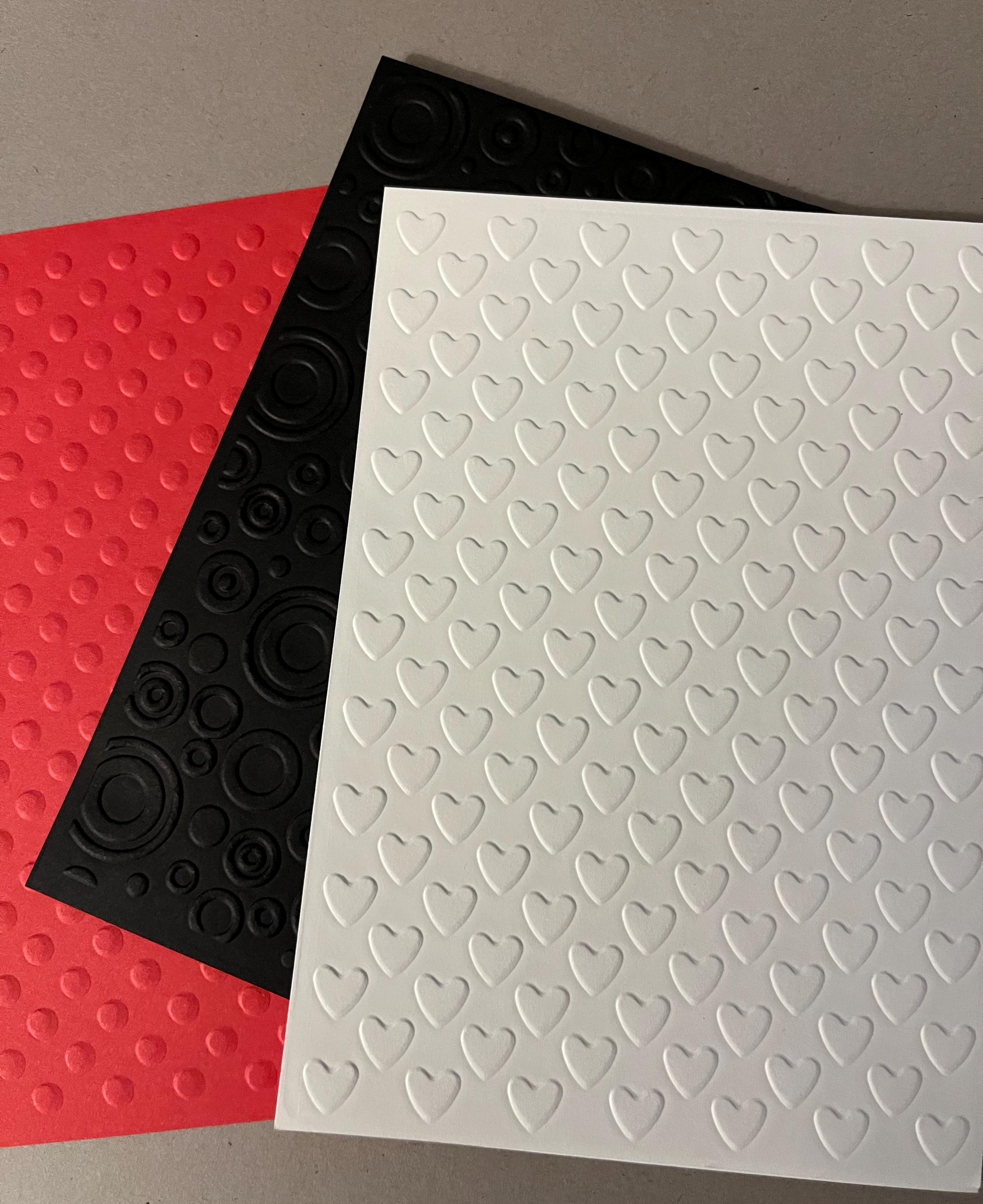 Embossed Paper Bundle-12 Pieces - Etsy