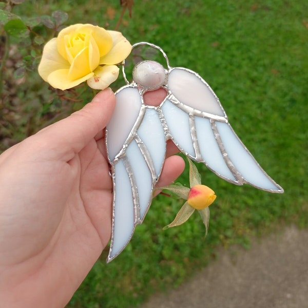 Angel Wings Stained Glass - Etsy