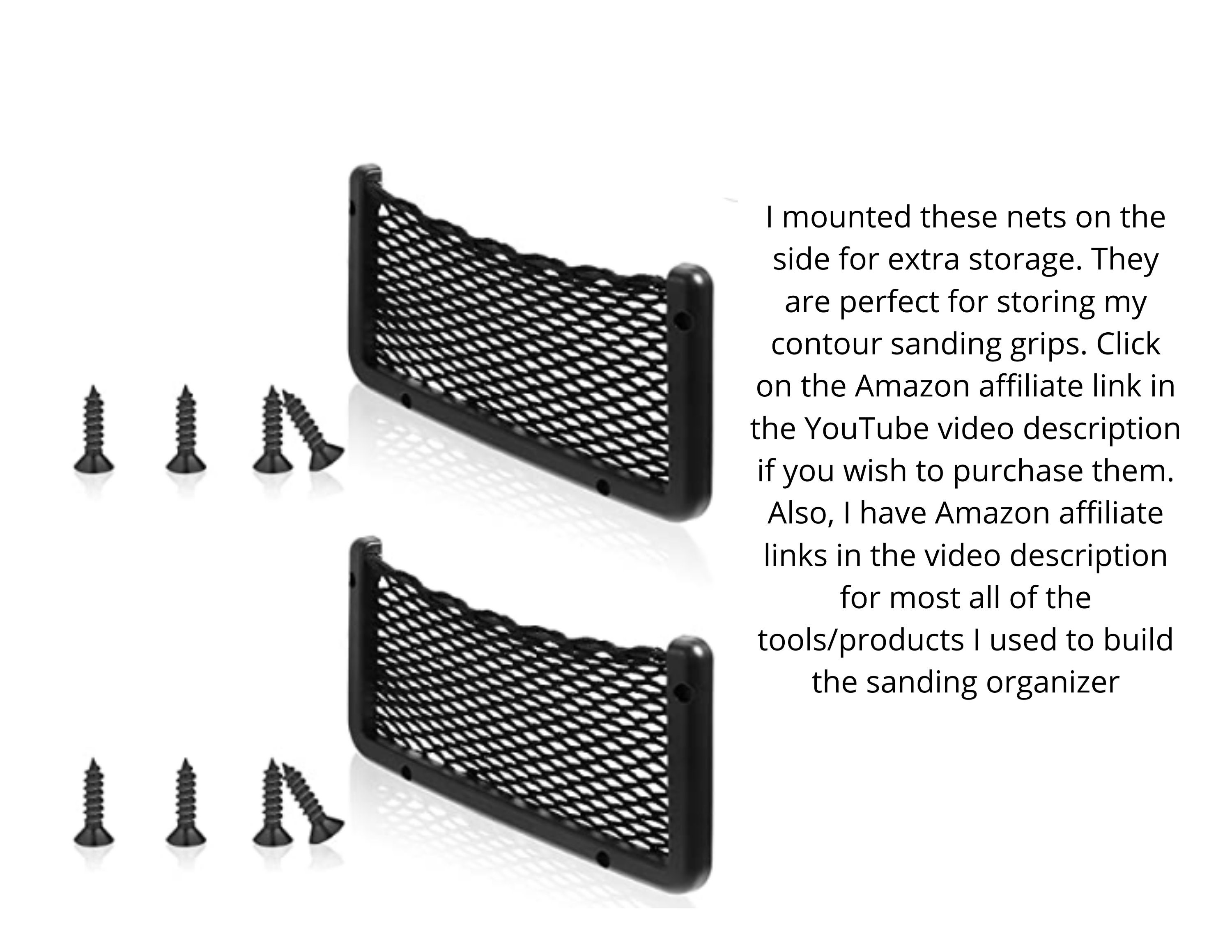 Sanding Supplies Organizer, Sander Cabinet, Sanding Storage, Sandpaper ...