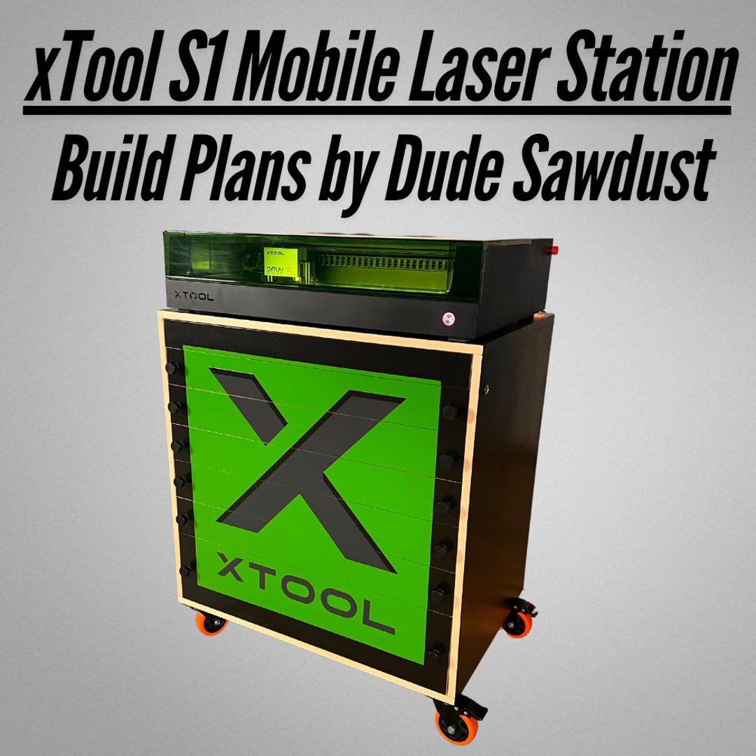 Xtool S1 Mobile Laser Engraving Station, Laser Engraver Cabinet - Etsy