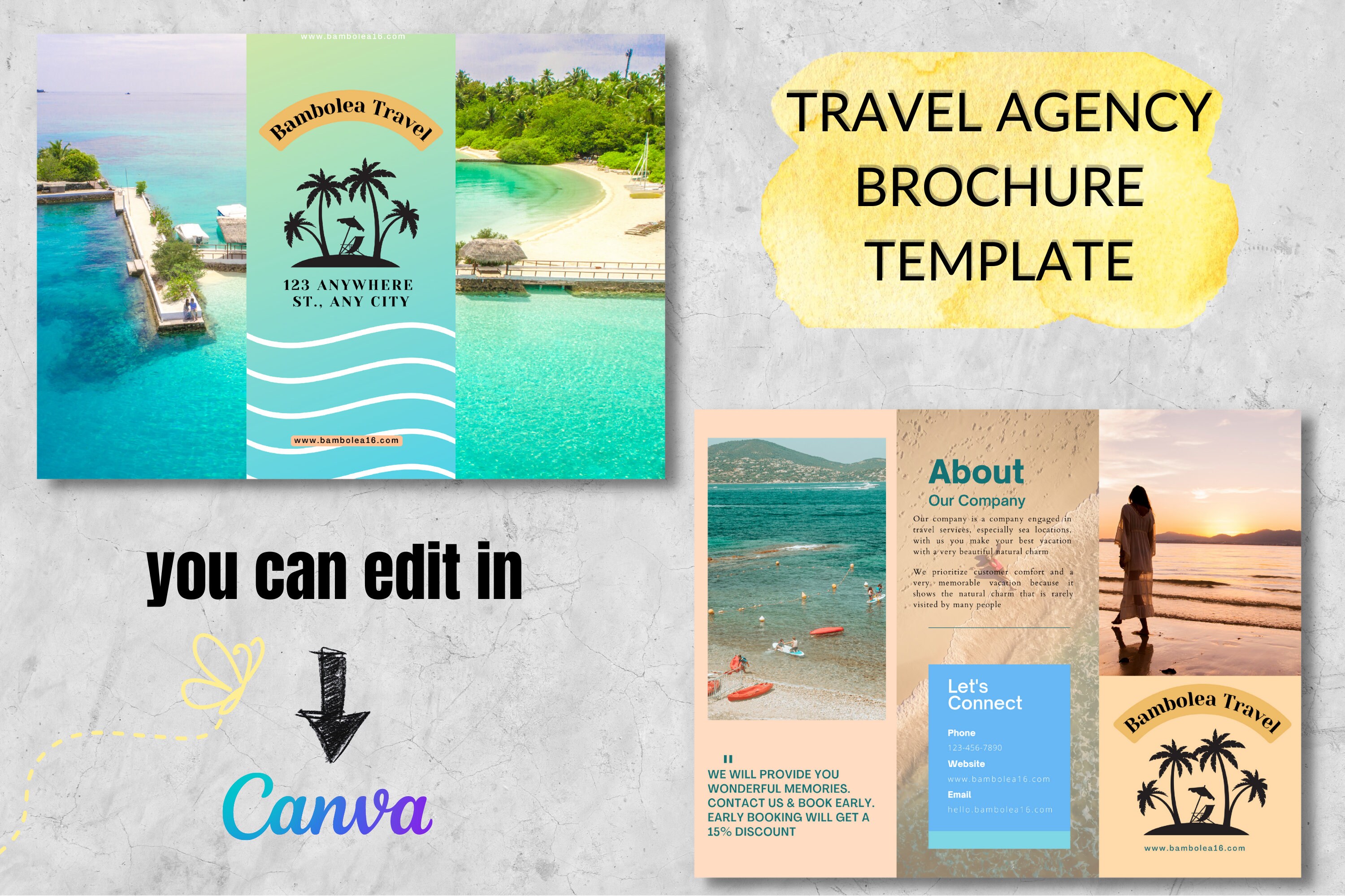 Making A Travel Brochure