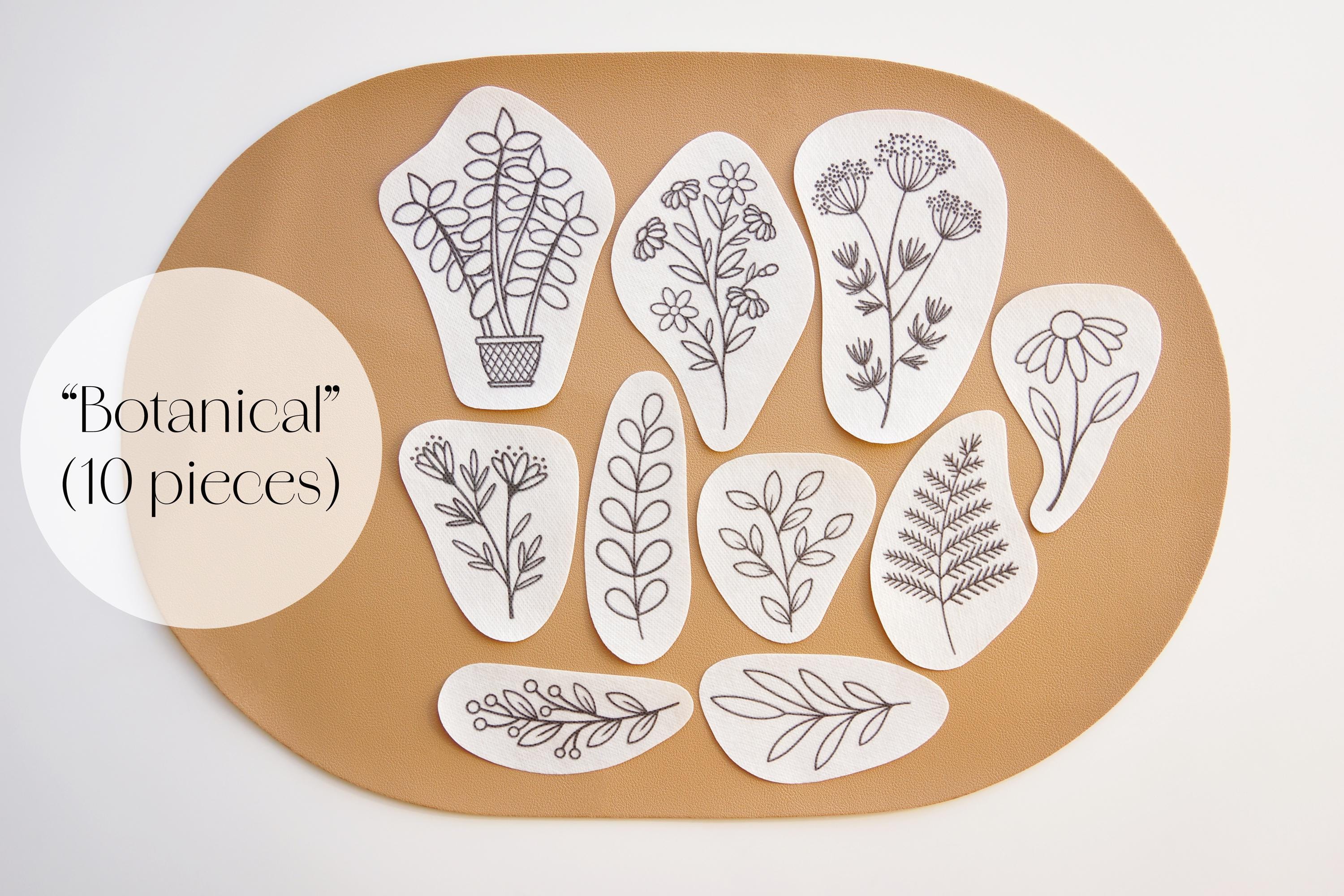 Stick and Stitch Embroidery Patterns, Floral and Botanical Embroidery ...