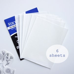 Stick and Stitch Paper | Printable Embroidery Transfer Paper | Water ...