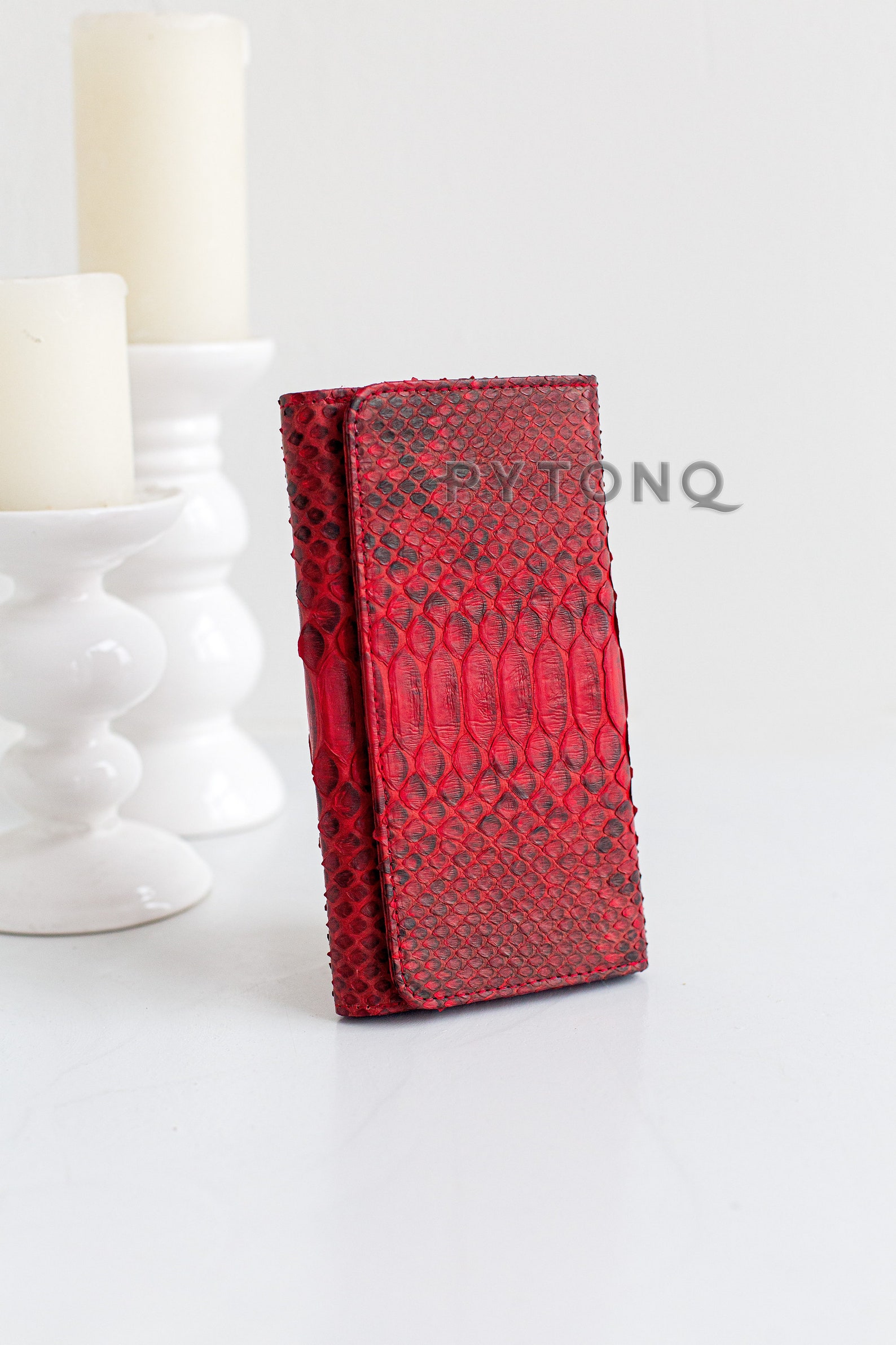 Gold Snakeskin Long Flap Wallet for Women. Python Skin Long - Etsy