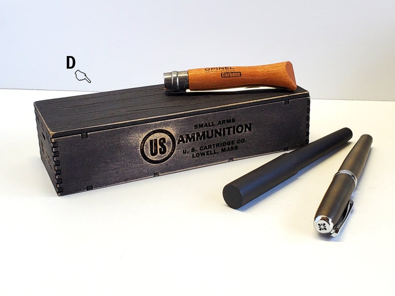 Miniature Ammunition Crate Ammo Box Engravable Customizable Gift for ...