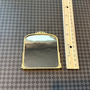 1:12 Scale French Gleaming Primrose Miniature Mirror; Dollhouse Mirror ...
