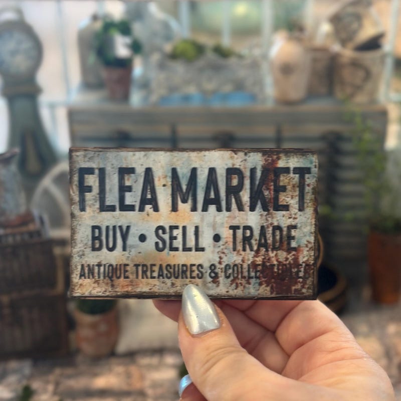Flea Market Miniature - Etsy
