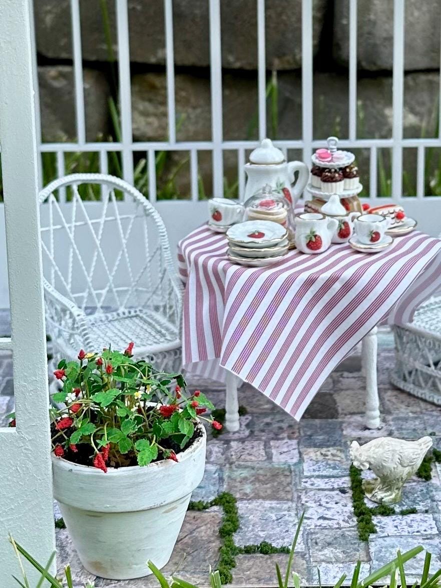 DIY Miniature Conservatory Kit, Garden House, Dollhouse Orangery, Scale ...