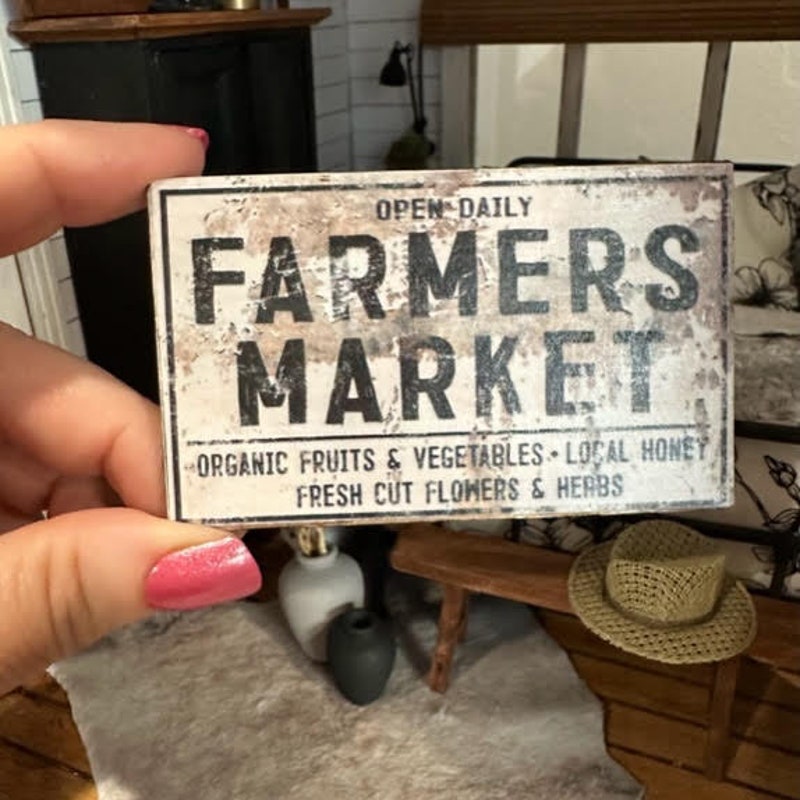 Dollhouse Sign - Etsy