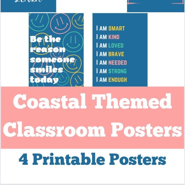 Coastal Classroom - Etsy