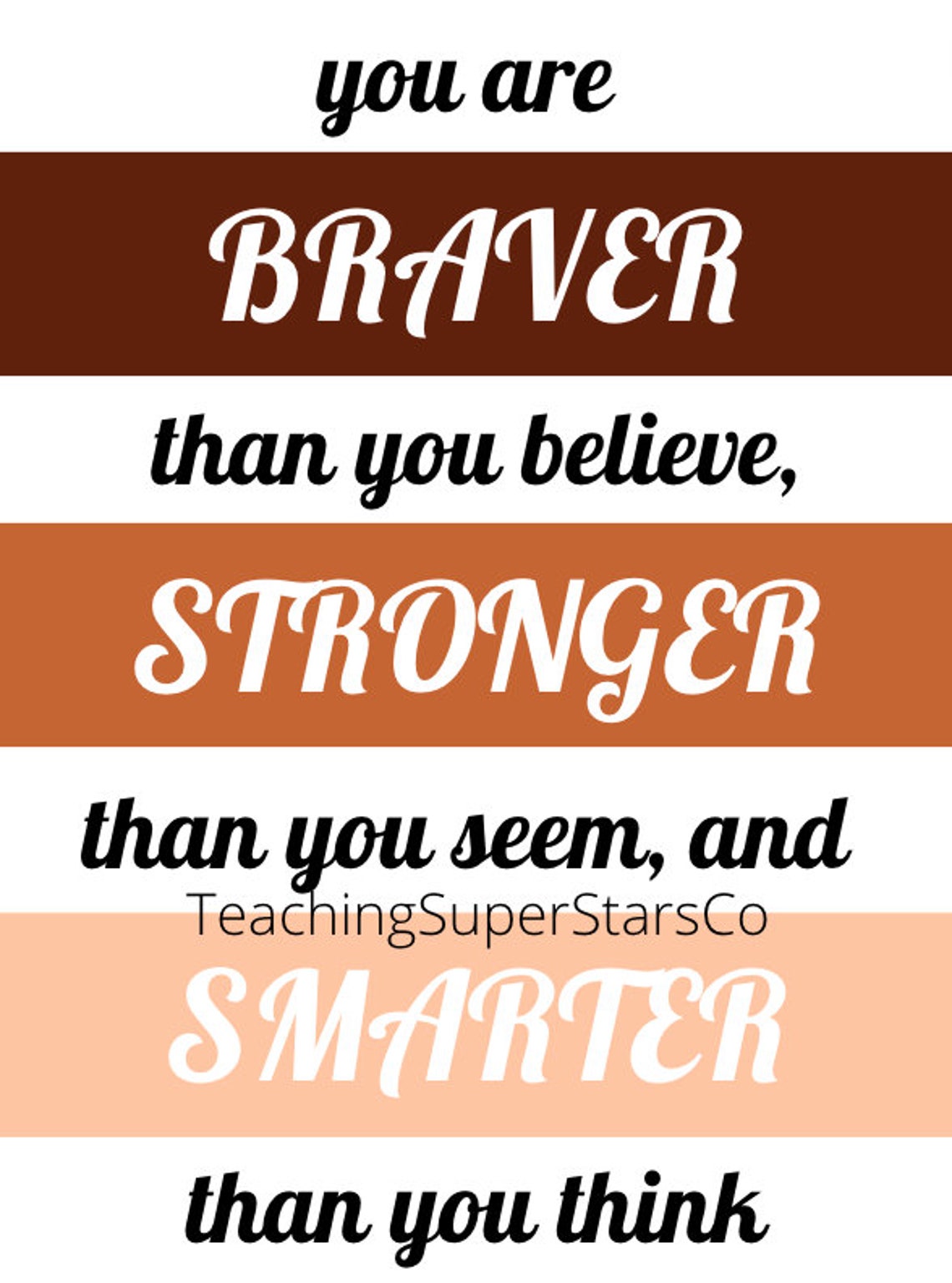 Printable Neutral Classroom Posters - Etsy